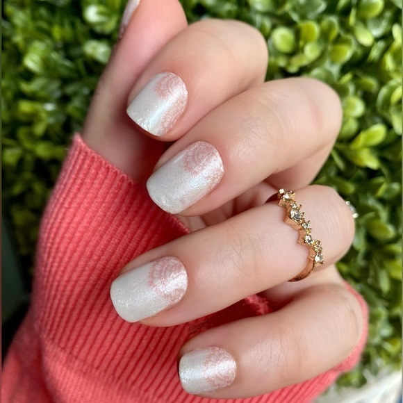 Color Street | Makeup | Color Street Lace The Facts Shimmery White ...